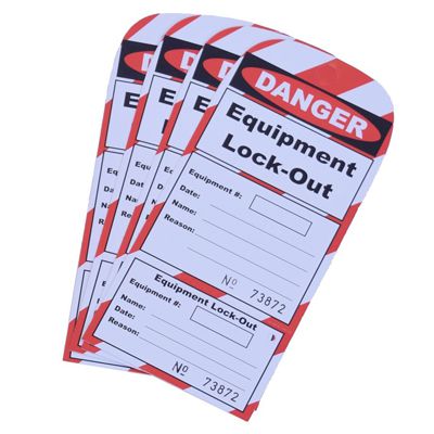 Equipment Lock-Out - IRONguard Lock-Out Guard Tags | Seton
