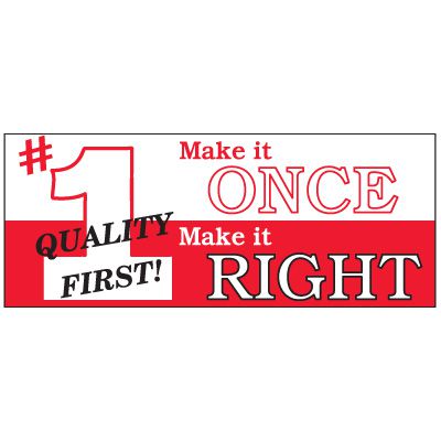 Quality First Banner | Emedco
