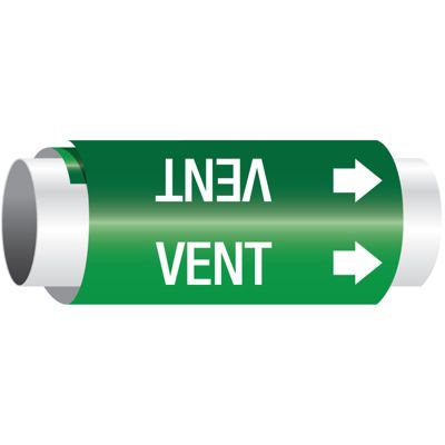 Snap-Around Pipe Markers - Vent | Seton Canada | Seton.ca