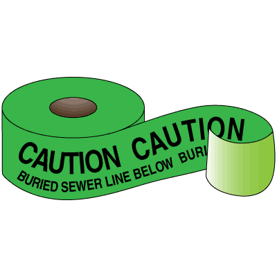 Underground Utility Marking Tape | Seton