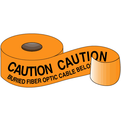 Fiber Optic Cable Warning