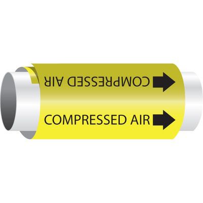 Compressed Air - Setmark® Snap-Around Pipe Markers | Emedco