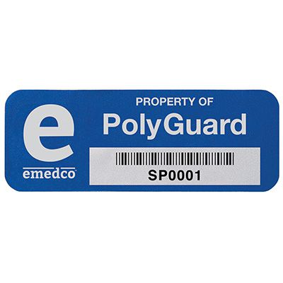 PolyGuard Custom Asset Tags, Custom Property ID Tags | Emedco