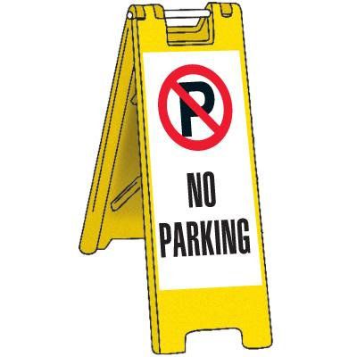 Portable No Parking Barricade | Emedco