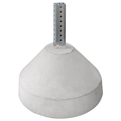Parking Sign Stanchions & Stands | Heavy-Duty Bases | Emedco