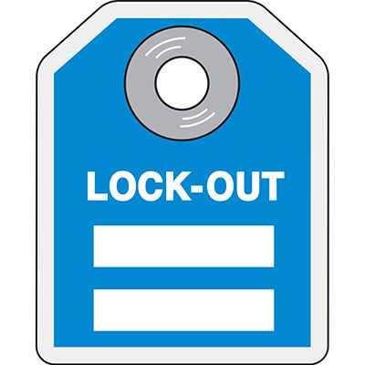 Lock-Out ID Tags - Lock-Out Tag | Seton
