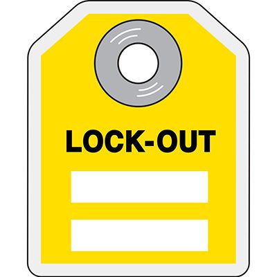 Lock-Out ID Tags - Lock-Out | Emedco