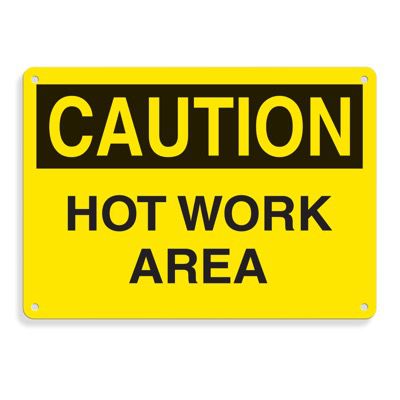Welding & Hot Work Signs | Seton
