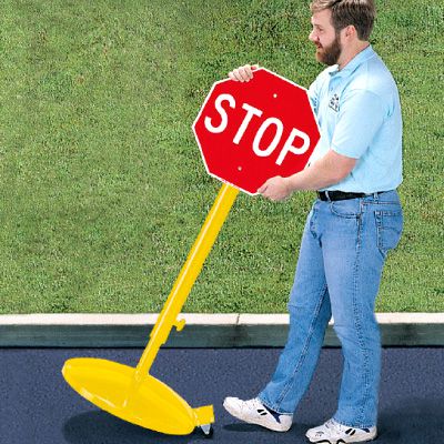 Sign Posts & Portable Sign Bases | Seton