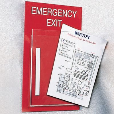 Evacuation Plan Holder|Seton Canada | Seton.ca