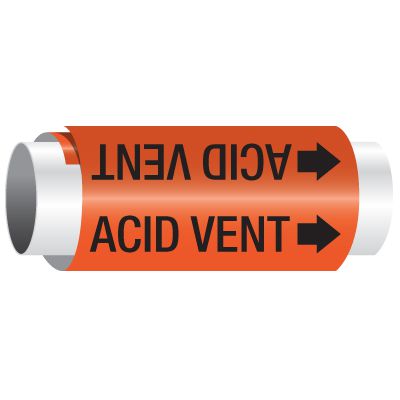 Acid Vent - Setmark® Pipe Markers | Seton