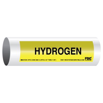 CPVC-Code™ Pipe Markers - Hydrogen | Seton | Seton