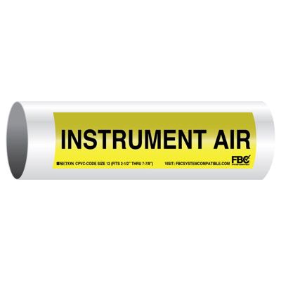 CPVC-Code™ Pipe Markers - Instrument Air | Seton | Seton