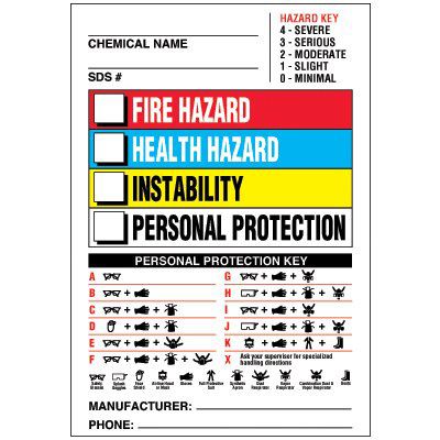 GHS & OSHA Chemical Labels | Custom Decals & SDS Stickers | Seton