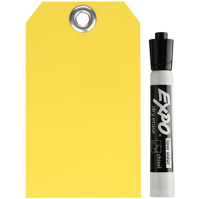 Dry Erase Plastic Tag|Seton Canada | Seton.ca