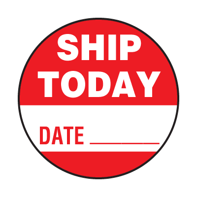 Ship Today Inventory Control Labels | Seton | Seton