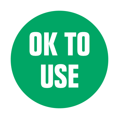 OK To Use Inventory Control Labels | Seton | Seton