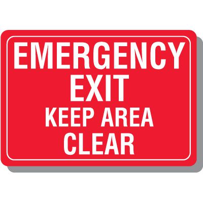 Emergency Exit Signs|Seton Canada | Seton.ca