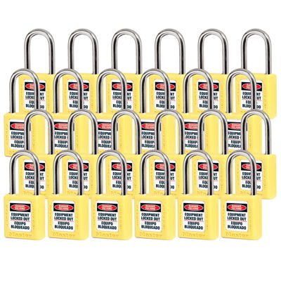 Master Lock® Keyed-Alike Message Padlock Sets | Seton | Seton