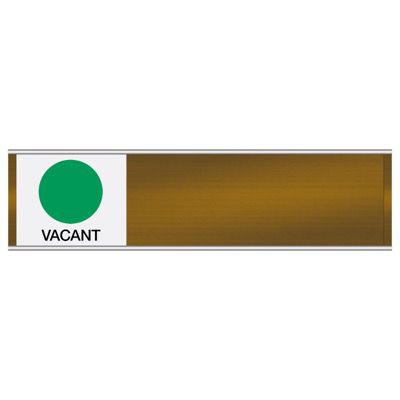 Vacant / Occupied - Blank Sign Sliders, Sliding Signs | Seton | Seton