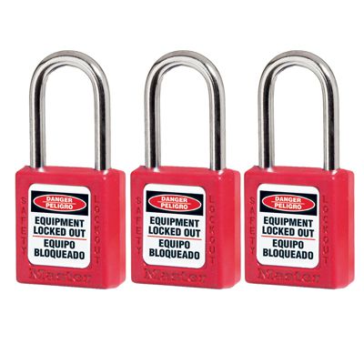 Master Lock Keyed-Alike Message Padlock Sets | Emedco