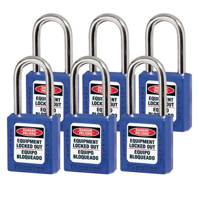 Master Lock Keyed-Alike Message Padlock Sets | Emedco