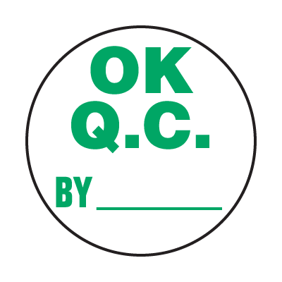 Quality Control Labels & QC Tags | QA Approved & Hold | Seton