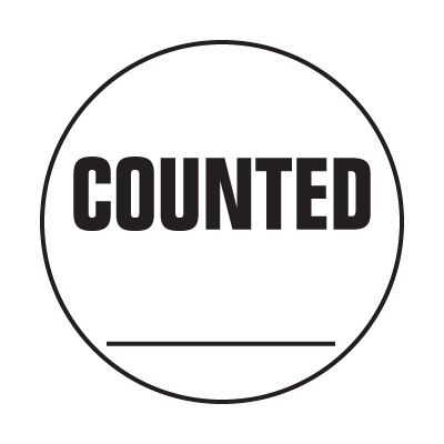 Counted Inventory Control Labels | Emedco