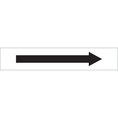 Economy Adhesive Pipe Markers-Arrows Only | Seton Canada | Seton Canada