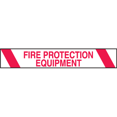 Printed Warning Tapes - Fire Protection Equipment | Seton