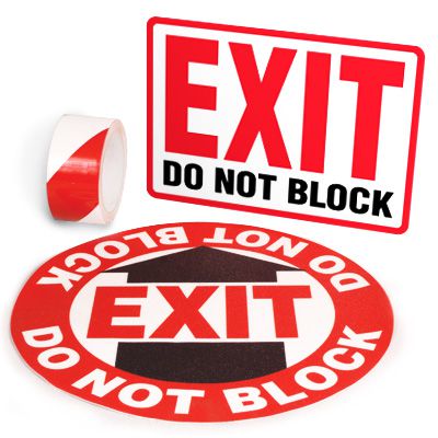 Exit Signs & Emergency Exit Signs | Emedco