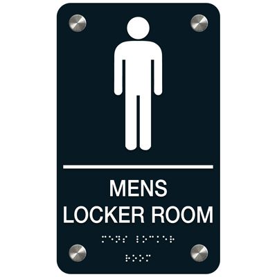 Men's Locker Room - Premium ADA Facility Signs|Seton Canada | Seton.ca