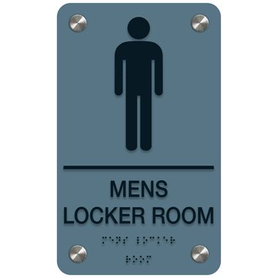 Men's Locker Room Signs, Facility Signs, ADA Signs | Seton | Seton