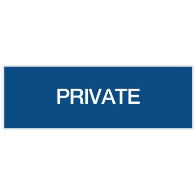 Private - Engraved Standard Wording Signs|Seton Canada | Seton.ca