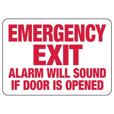 OSHA Compliant Exit Signs | Emergency & Fire Exit Signage | Emedco