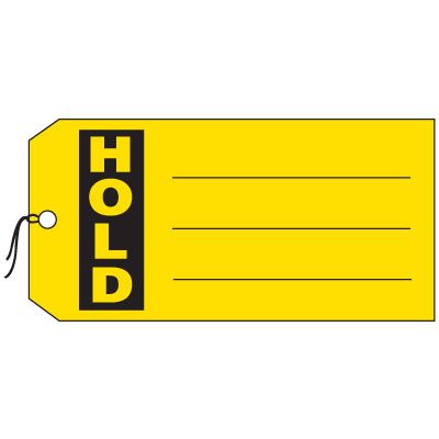 Hold Production Status Tags | Emedco