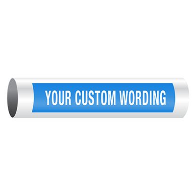 Custom Self-Adhesive Seton Code™ Pipe Markers - Economical & ANSI ...