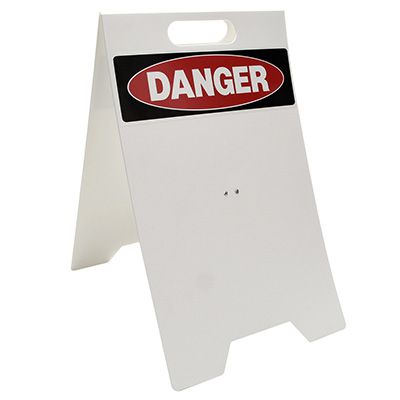 Danger Portable Floor Stand | Emedco