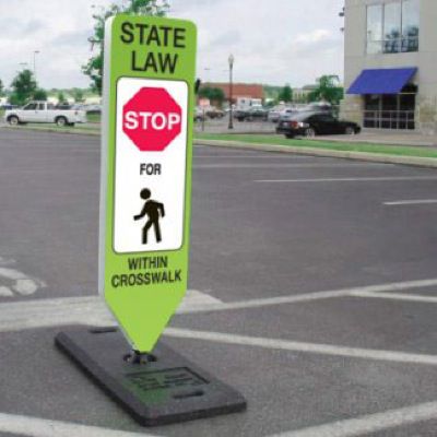 OSHA & MUTCD Pedestrian Crosswalk & Crossing Signs | Seton