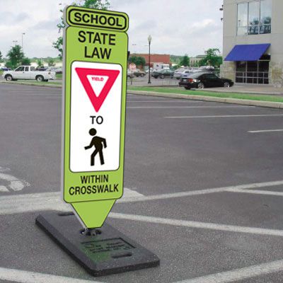 OSHA & MUTCD Pedestrian Crosswalk & Crossing Signs | Seton