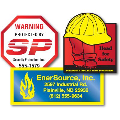 Custom Size Vinyl Decals | Seton