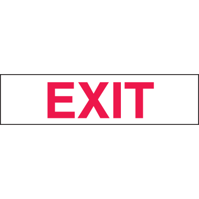 SetonSign® Exit Sign Value Packs: Durable & Economical | Seton