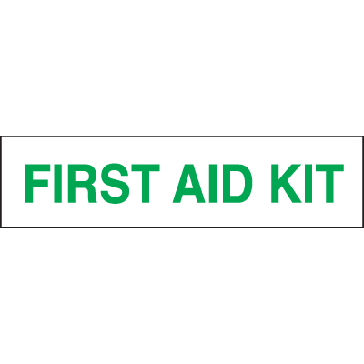 First Aid Station Signs - High Visibility & OSHA Compliant | Seton