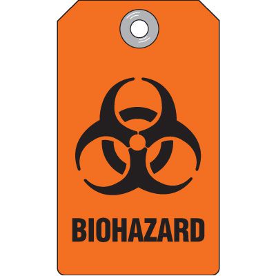 Biohazard - Accident Prevention Duro-Tag | Seton