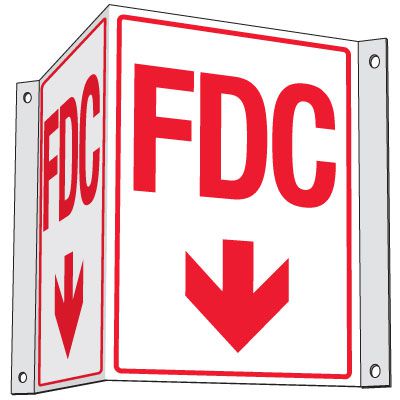 Fire Department Connection (FDC) Signs | Seton