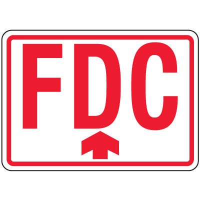 Fire Department Connection (FDC) Signs | Seton