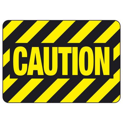 Caution Sign, Warehouse Safety Signs | Emedco