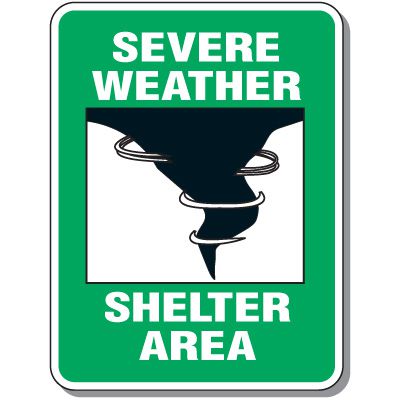 Tornado Shelter Signs | Seton