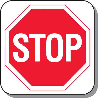 Visitor Parking Signs - Stop Sign Symbol | Seton