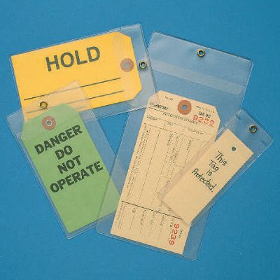Clear Protective Tag Envelopes|Seton Canada | Seton.ca